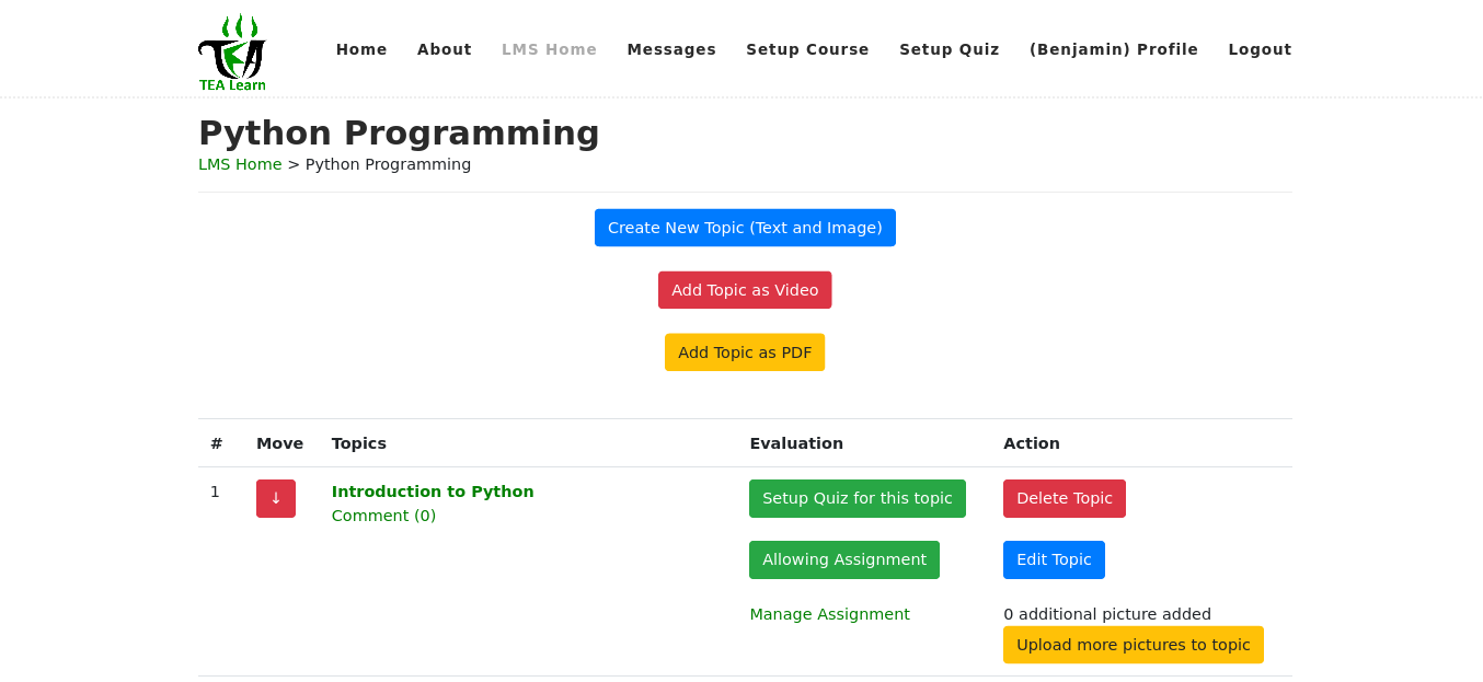 Technology. Education. Art (TEA) TEAlearn.org